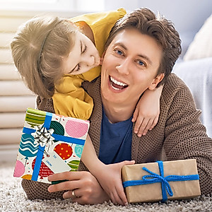 12 Pieces Gift Card Box Happy Birthday Present Card Holder Birthday Card Gift Box with 12 Pieces Wrapping Bows Mini Favor Boxes for Holiday Birthday Party