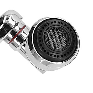 YWBL-WH Faucet Extender Bendable 1080 Degree Rotating Faucet Extender for Kitchen Sink Faucet Extension Acessories