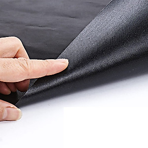 Oven Liner BBQ Grill Mat 40x33cm Non Stick Barbecue Baking Mats Reusable Teflon Oven Liner Sheets Baking on Gas Charcoal Electric Oven Black (2)