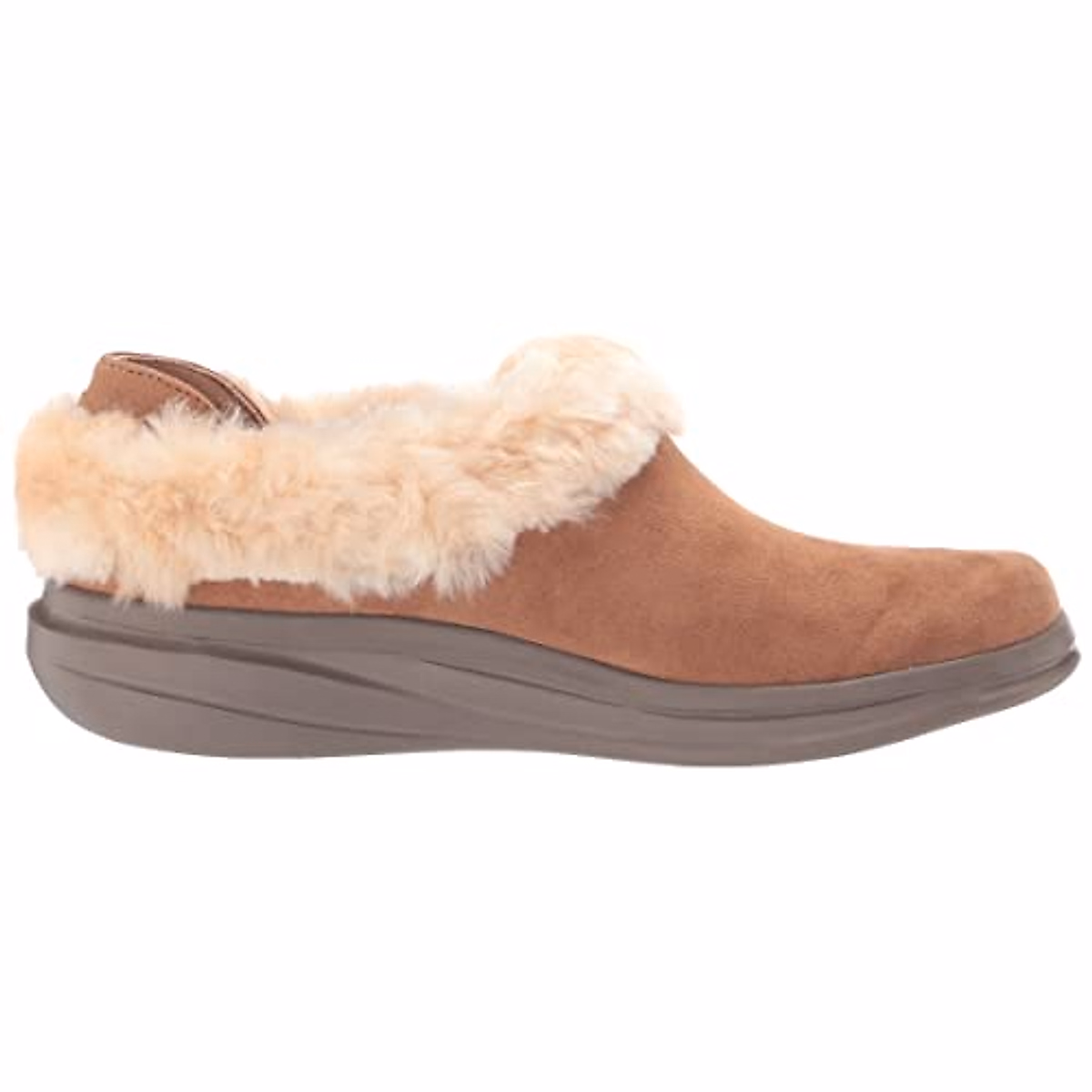 BZees Womens Crush Loafer Toffee Microfiber 9.5 M