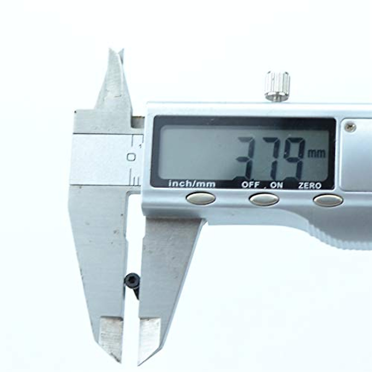 XunLiu 100PCS Grade 14.9 Alloy Steel Hex Socket Head Cap Screws Allen Wrench Drive Knurled Screws Black M2 12MM