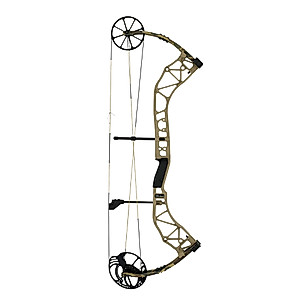 Bear Archery ADAPT Adult Compound Bow Package Designed by The Hunting Public, 70 lb. Draw Weight, Right Hand, Throwback Tan