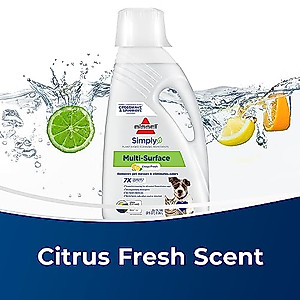 Bissell PET Natural Cleaning Formula, 80 oz, Clear, 80 Fl Oz