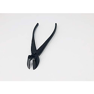 U-nitt Premium 3-pc Bonsai Tool Set Carbon Steel: Concave Cutter; Knob Cutter; Wire Cutter; in a Leather Case