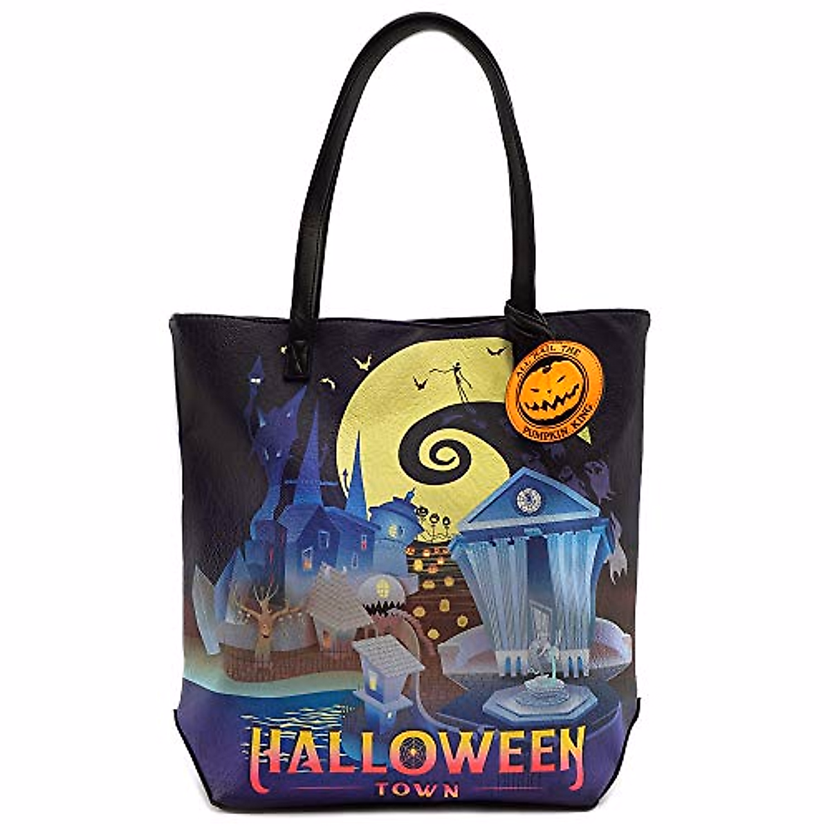 Loungefly x The Nightmare Before Christmas Halloween/Christmas Town Tote Bag