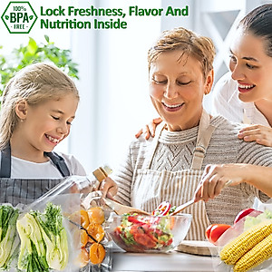 Vacuum Sealer Bags Roll 4 Pcs 8" x 150' Rolls (Total 600 feet) Vac Seal Bags for Food Saver Storage, Meal Saver Freezer Vacuum Sealer Bags, Sous Vide Bags Vacuum Sealer, Non-BPA Vacuum Sealer Bags