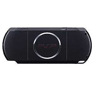 PSP Slim and Lite 3000 Series Handheld Gaming Console with 8GB Memory Card (Renewed) (Red/Black)