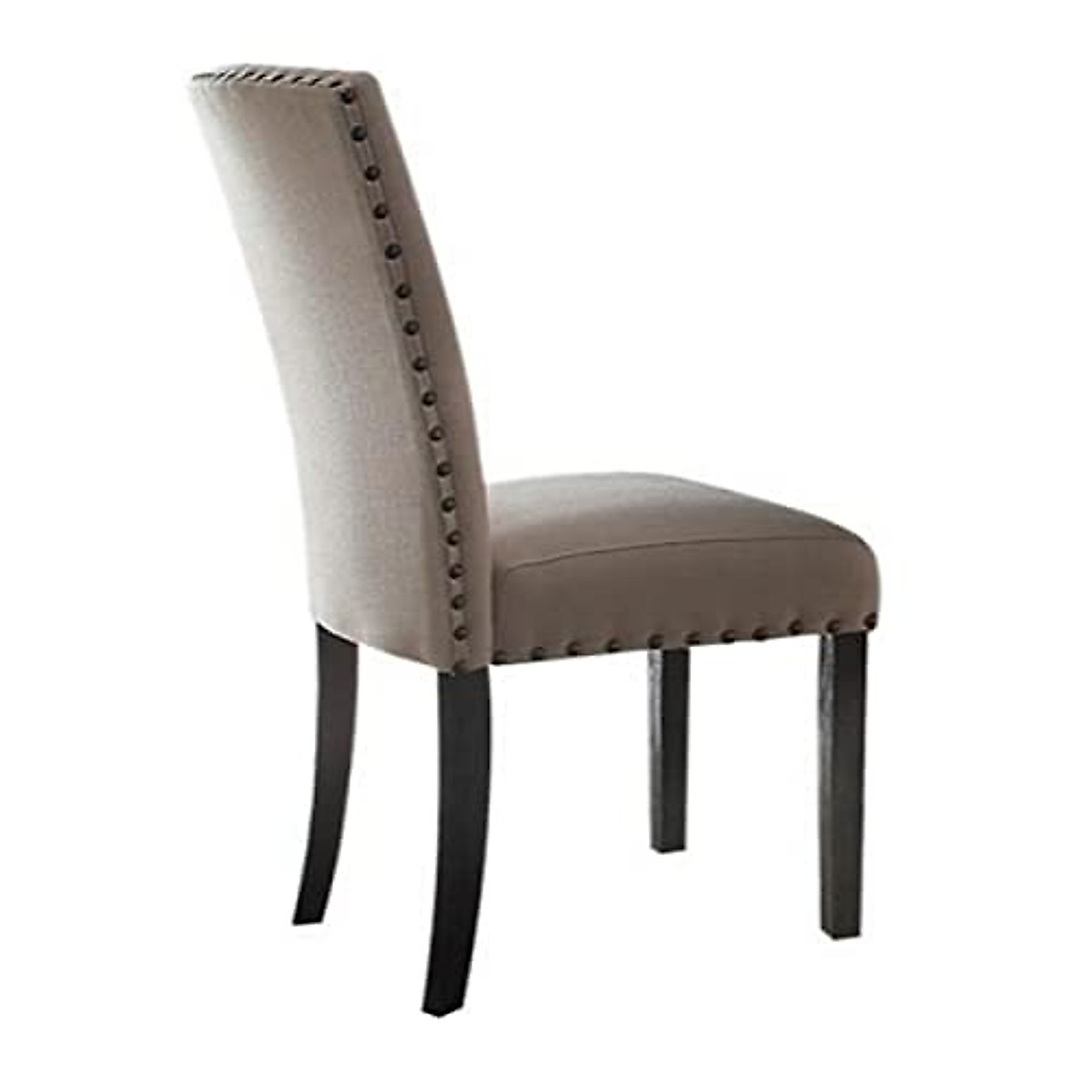 ACME Nolan Side Chair (Set-2) - 72852 - Linen & Salvage Dark Oak
