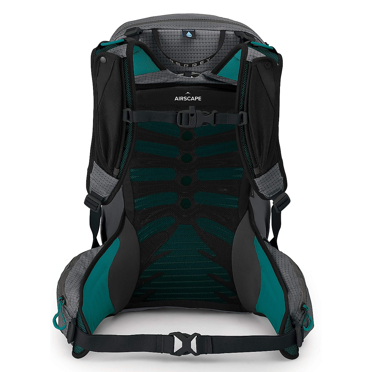 Osprey Tempest Pro 18L Women's Hiking Backpack, Titanium, Medium/Large