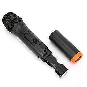 Microphone VHF Handheld USB Mic, Anti Interference, Long Range Reception, Portable for Singing, Speech