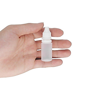 TRENDBOX 10 Pack 10ml Plastic Empty Eye Liquid Dropper Bottles