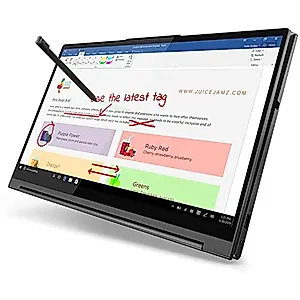 Lenovo Yoga C940 2-in-1 Ultra-Light Laptop,14" FHD 400nits Touch Display, Intel Core i5-1035G4, Thunderbolt 3,Intel Iris Plus, Pen, Webcam, Fingerprint, w/Accessories (Yoga C940 | 512GB)