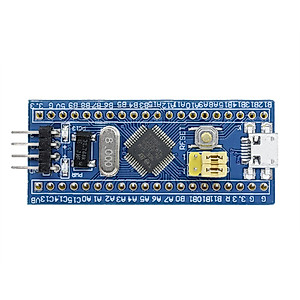 Aideepen 2pcs 40pin STM32F103C8T6 ARM STM32 SWD Minimum System Board Micro USB Development Learning Board Module