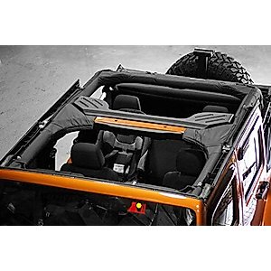 Rugged Ridge | Roll Bar Cover, Polyester | 13613.01 | Fits 2007-2018 Jeep Wrangler JKU 4-Door