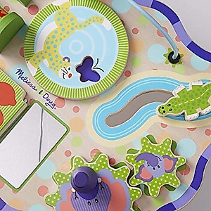 Melissa & Doug First Play Children’s Jungle Wooden Activity Table for Toddlers Multi-color 1 EA