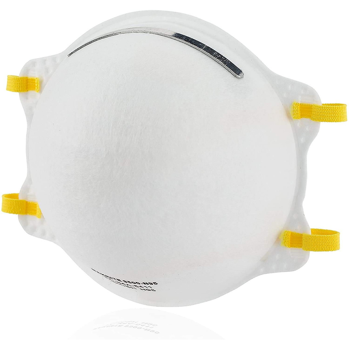 TITAN PROTECT NIOSH Certified MAKRITE 9500-N95 Pre-Formed Cone Particulate Respirator Mask, M/L Size (Pack of 20 Masks)
