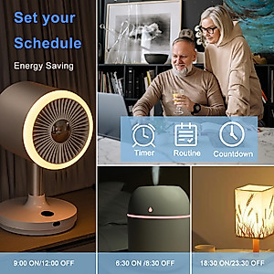 ExIoTy Smart Plug, Works with Alexa Only, Simple Setup with One Voice Command, Voice Control, Remote Control, Timer & Schedule & Group Controller, Bluetooth Mesh Outlet, Alexa Echo Required （4 Pack）