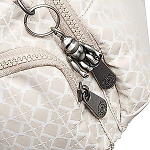 Kipling(キプリング Nylon Bag, Signature Beige