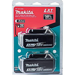 Makita BL1830B-2 18V LXT Lithium-Ion 3.0Ah Battery