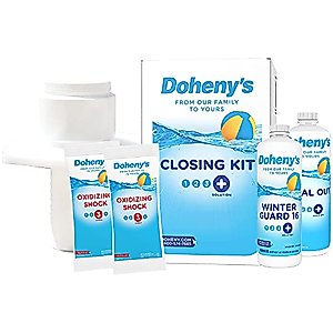 Doheny's Ultimate Pool Winterizing and Closing Chemical Kit | A Convenient Package Containing All of The Pro-Grade Chemicals You Need to Winterize Your Pool | for Pools Up to 15,000 Gallons