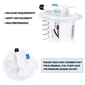 FAERSI Fuel Pump Assembly Replace# E8743M Replacement for 2005 2006 2007 2008 2009 2010 2011 2012 Frontier & Pathfinder & Xterra 2009-2011 Suzuki Equator 4.0L 2.5L