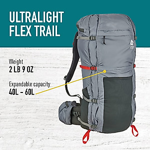 Sierra Designs Flex Trail 40L-60L Wild Dove/Peat