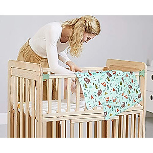 CeeKii Wet Dry Cloth Diaper Bags 3 Pack Washable Travel Bags, Waterproof Wet Bag, Baby Reusable Beach Pool Gym Bag for Swimsuits and Wet Clothes with Zippered Pocket and Snap Handle (Green)