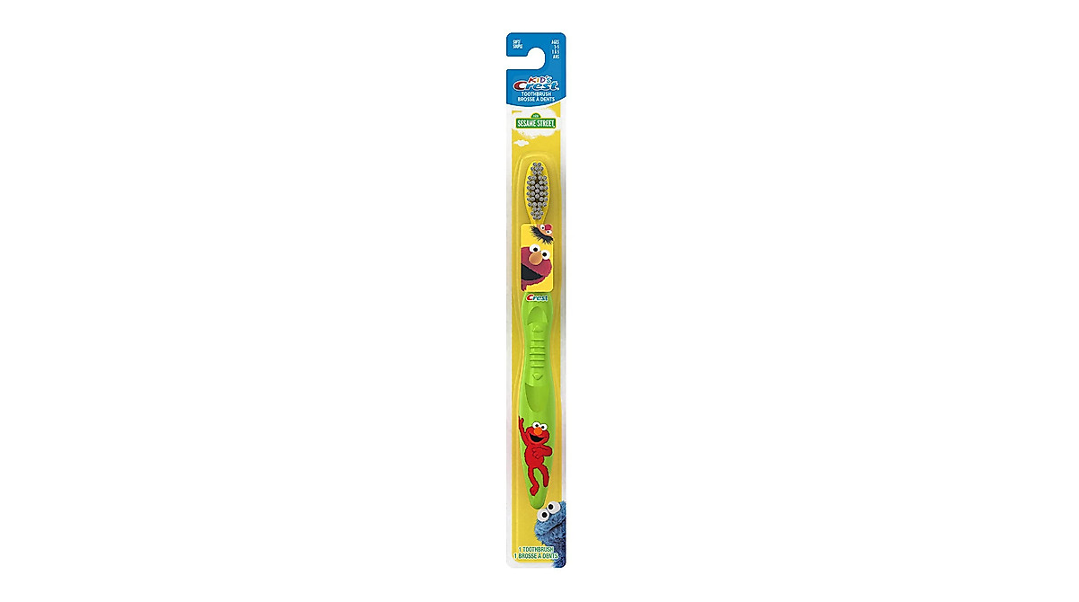 Crest Kid's Sesame Street Toothbrush for Ages 2-5 | Fun & Gentle Care
