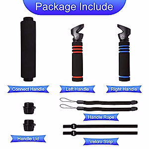 VR Beat Saber Handles,Upgraded VR Dual Handles Extension Grips and Long Stick Handle for Meta/Oculus Quest 2 Controller Playing BeatSaber Games and VR Game