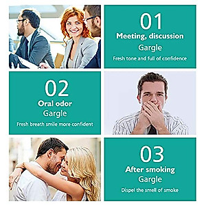 Teeth Whitening Toothpaste Foam Natural Ingredients Baking Soda for Cleaning Teeth and Improve Teeth Health - 60ml