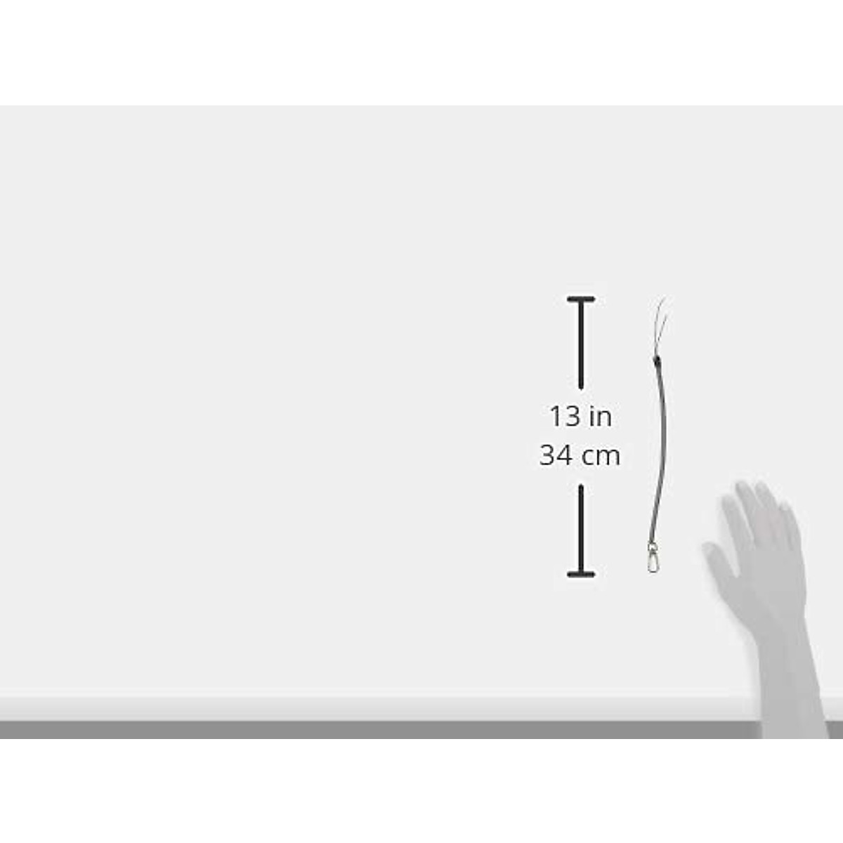 Pacific Handy Cutter CL36 Clip-On Coil Lanyard, For Utility Knives, Safety Cutters, and Hand Tools, Extends to 48 Inches, Safe Tool Retention (Pack of 2)