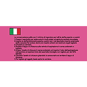 Storage Army [Pack of 5 Medium Storage Bags Sealed Compressed Vacuum Bag Save Storage Space Home Organizer & Travel Storage Saver Bags Protection Against Water | Odor | Mildew | Dust | Dirt | Insects