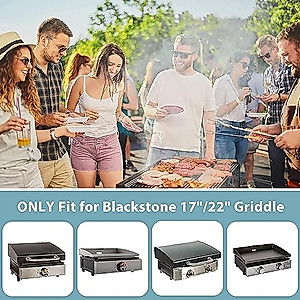 SHINESTAR Propane Adapter Hose and Regulator for Blackstone 17 & 22 Inch Flat Top Griddle, Switch to 20 lb Tank, Extends Up To 3 Feet, 5471