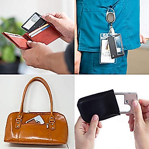 2 Lighted Magnifiers – 6X 3X Pocket Magnifier with Light, 3X Lighted Fresnel Lens Credit Card Size Magnifier, Use as Pocket Magnifying Glass with Light for Travel or Reading Magnifier Lens for Menus
