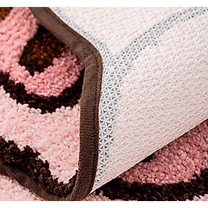 Pink Pig Design Cute Bathroom mat,Showroom Bathmat,Non-Slip Bath Rugs,Play Carpet Area Rug for Kids,Photography Props,Home Decor,Indoor mat (Sleeping Pig)
