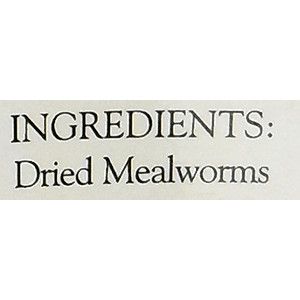 Cole's DRMW Dried Mealworm Bird Food, 3.52-Ounce