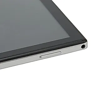 Naroote 10 Inch Tablet, Gray Octa Core Processor HD Tablet 100-240V for Study for Android 11 (US Plug)