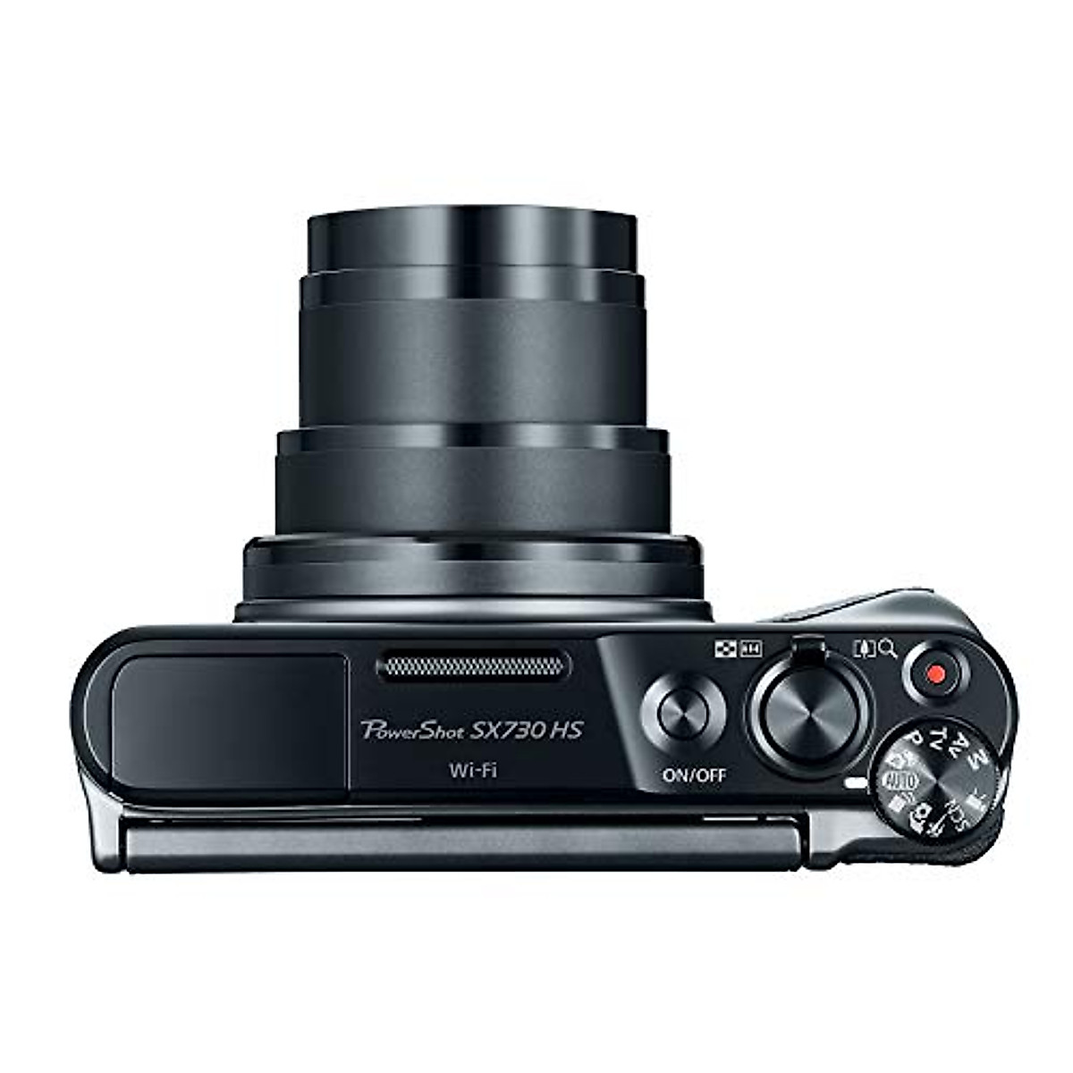 Canon PowerShot SX730 Digital Camera w/40x Optical Zoom & 3 Inch Tilt LCD - Wi-Fi, NFC, Bluetooth Enabled (Black) (Renewed)