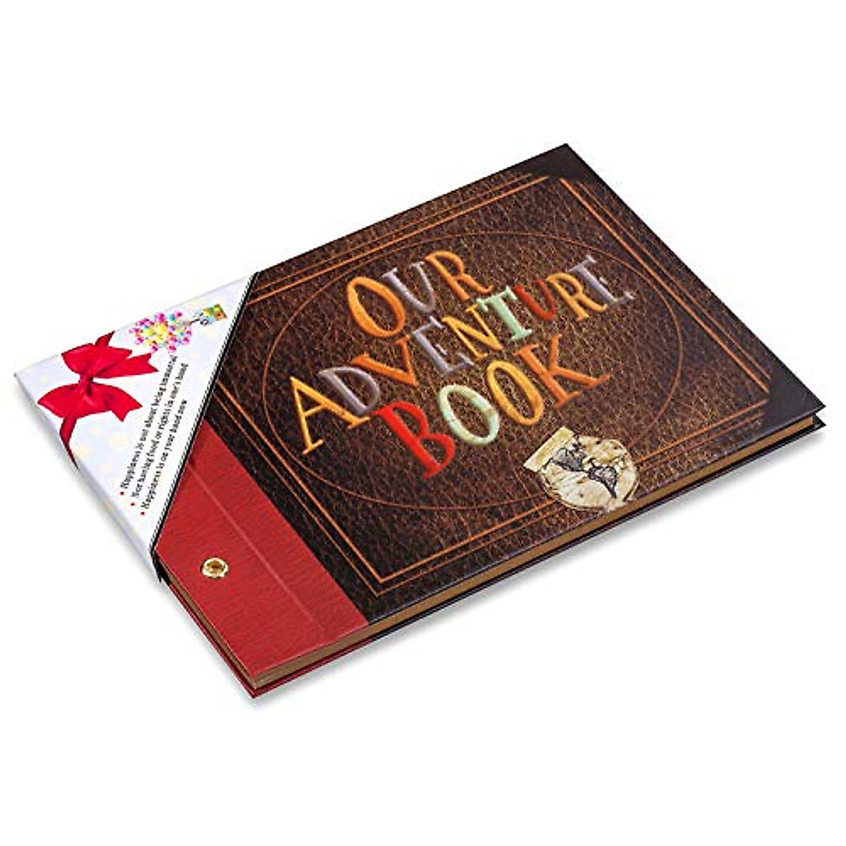 Scrapbook Photo Book, Our Adventure Book, Adventure Book, Adventure Scrapbook Handmade DIY Family Scrapbook Photo Album Up Travel Scrapbook for Memory Record, Anniversary, Wedding, Travelling