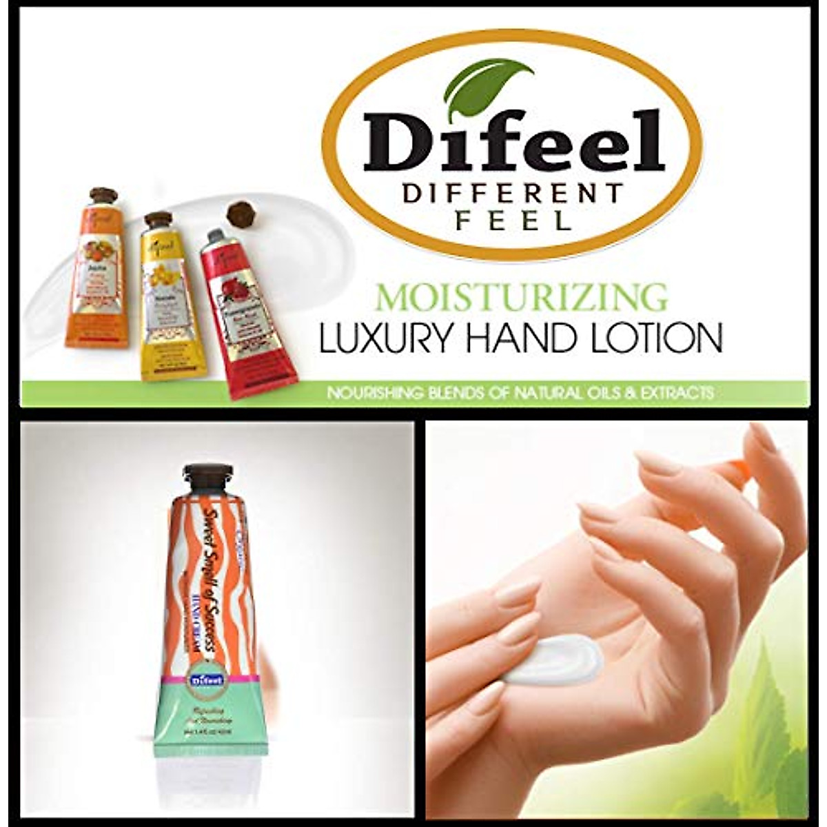 Difeel Luxury Hand Creams - The Bakers Dozen 12+1 Piece Collection