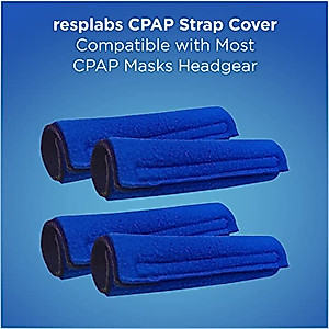 resplabs CPAP Strap Covers - CPAP Mask Headgear Strap Cushion - 4 Pack