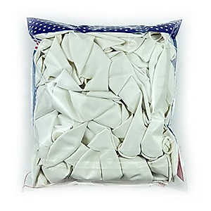 White Balloons,100-pcs,12-Inch Latex Balloons