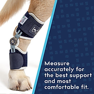 Balto Flexor Adjustable Hinged Dog Hock Brace – Ankle Brace –Variable Range of Motion or Full Immobilization – Post Surgical Support or Surgical Alternative – Back Leg (Medium/Large)