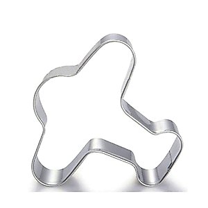 WJSYSHOP Airplane Shaped Cookie Cutter