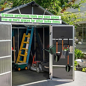 Magnetic Mop Broom Holder Heavy Duty, Strong Magnetic Broom Mop Hanger for Cleaning Tools, Anti-slip Wall Mounted Magnetic Broom Holder Rack for Laundry Garage Kitchen Workshops Shed