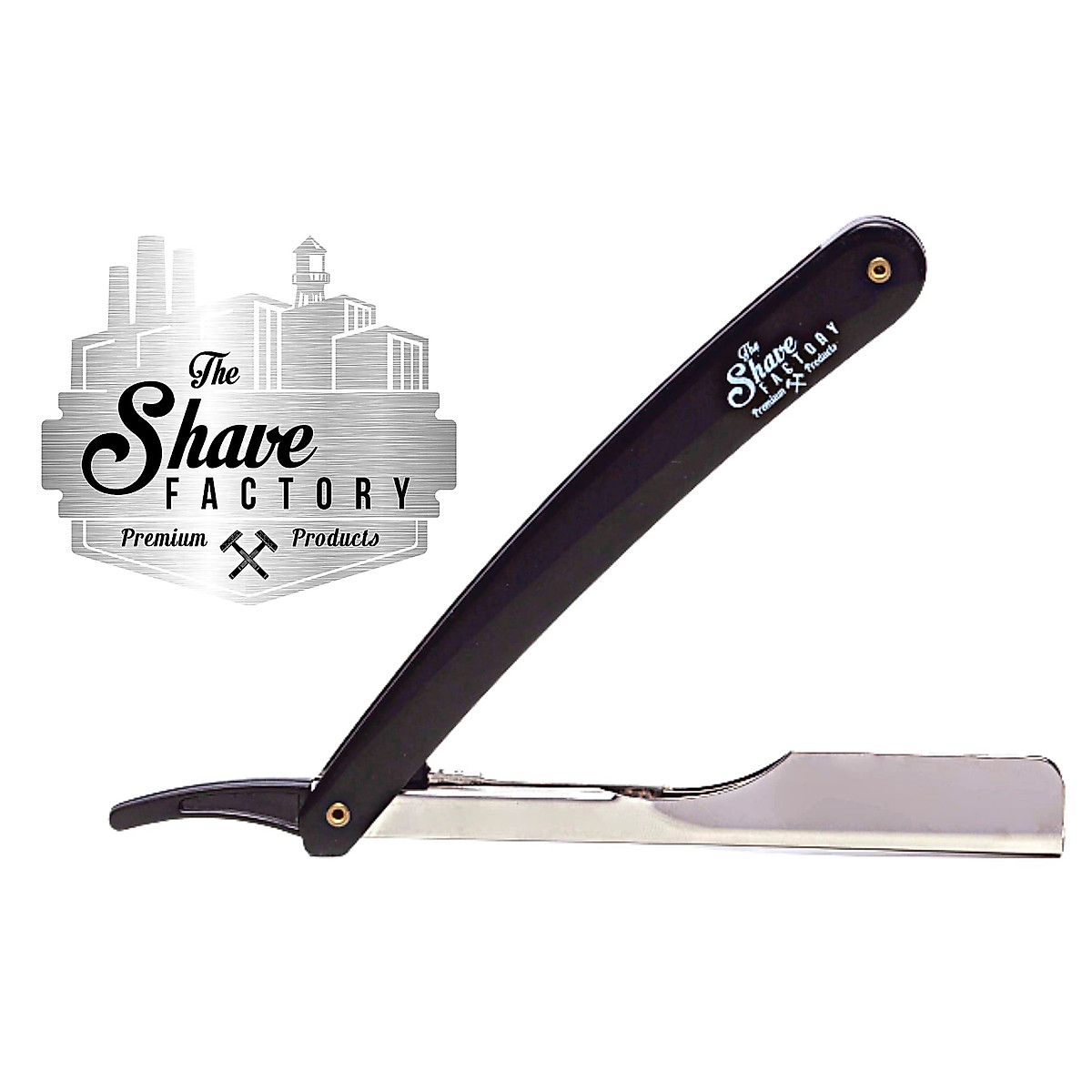 300 Derby Professional Single Edge Razor Blades comes with free Shaving Factory Straight Razor