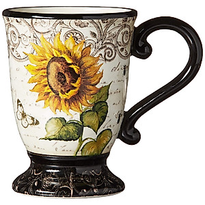 Certified International French Sunflower 16 pc. Dinnerware Set, Service for 4, Multicolored