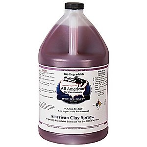 All American Car Care Products American Clay Spray Premium Automotive Clay Bar Lube Leaves a Smooth as Glass Feel (1 Gallon)