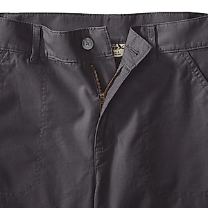 Eddie Bauer Women's Adventurer Stretch Ripstop Shorts, Carbon, 10