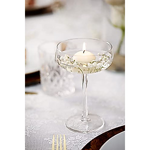 BOLSIUS Unscented Floating Candles - Pure Rich Creamy 3" White, Set Of 12 - European Quality - Imbue Breathtaking Ambiance for Romantic Wedding Centerpieces, Decorations, Events, Pool, Holiday Parties